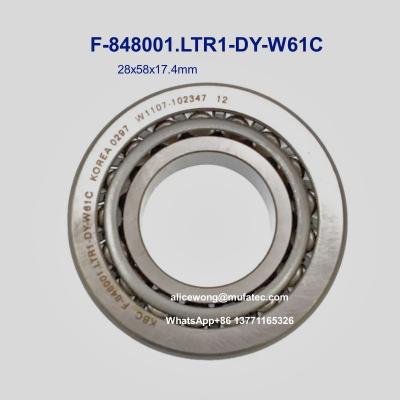 China F-848001.LTR1-DY-W61C Automotive Differential Bearings 28x58x17.4mm for sale