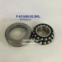 China F-611420.02.SKL 35X76X25mm Differential Bearings Double Row Ball Bearings for sale