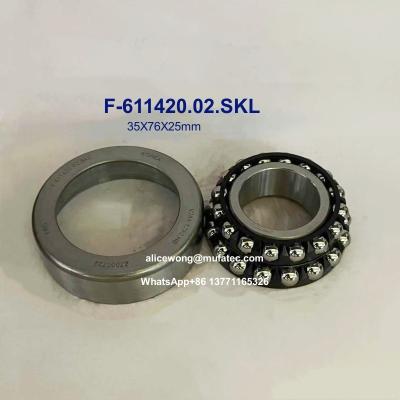 China F-611420.02.SKL 35X76X25mm Differential Bearings Double Row Ball Bearings for sale