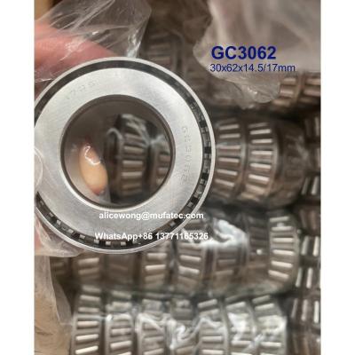 China GC3062 30x62x14.5/17mm transmission bearings single row taper roller bearings for sale