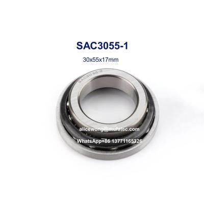 China SAC3055-1 SAC3055-2 30x55x17mm steering bearings for sale