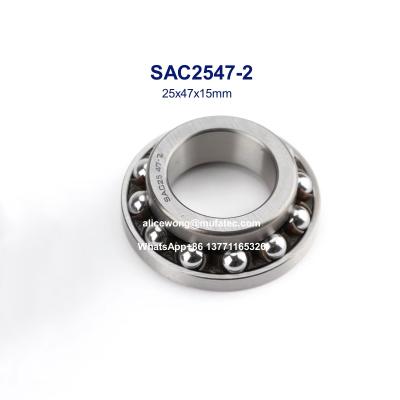 China SAC2547-2 25x47x15mm steering bearings for sale