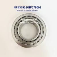 China NP431952/NP378092 66.675x122.238x38.354mm automotive differential bearings for sale