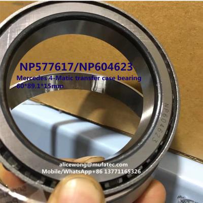 China NP604623/NP577617 60x89.1x15mm Mercedes Benz-4 Matic Transfer Case Bearing Automotive Differential Bearings for sale