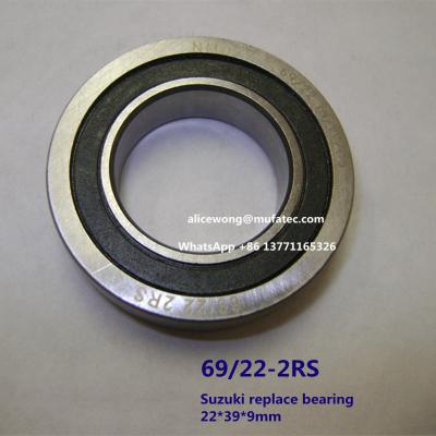 China 69/22-2RS Suzuki auto bearing deep groove ball bearing 22*39*9mm for sale