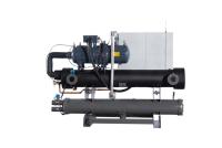 China 120 Ton Water-Cooled Screw Chiller 120HP | 437.9 kW Cooling Capacity | 88.3 kW Power Input for sale