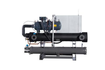 China 120 Ton Water-Cooled Screw Chiller 120HP | 437.9 kW Cooling Capacity | 88.3 kW Power Input for sale