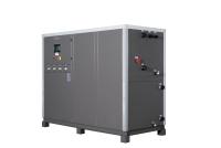 China 40TR Water Cooled Portable Chiller with Hermetic Scroll Compressor - 136 kW Cooling Capacity, 30.4 kW Power Input for sale