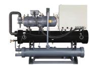 China 40 Ton Water Cooled Screw Chiller 143kW Cooling Capacity for Plastic Injection Molding Industrial Applications for sale