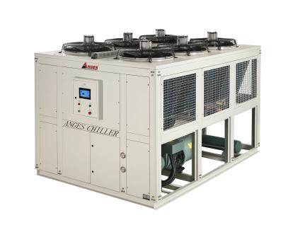 China 100 Ton Screw Compressor Chiller 326.9 kW Cooling Capacity Air Cooled Water Cooled Industrial Refrigeration System for sale