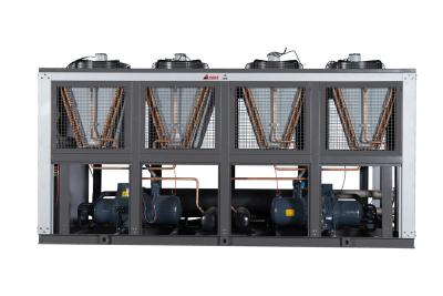 China Industrial Air-Cooled Screw Chiller AGS-100ADH - 328kW Cooling Capacity, 93kW Power Input, 4400×1890×2720mm Dimensions for sale