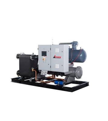 China 75 Ton Water Cooled Central Chiller Package - 269.7 kW Cooling Capacity, 3600x2250x1995 mm Dimensions for sale