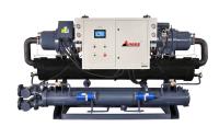 China 200HP Water Cooled Screw Chiller System - 747.8kW Cooling Capacity, 148kW Power Input, 5-30°C Temperature Range for sale