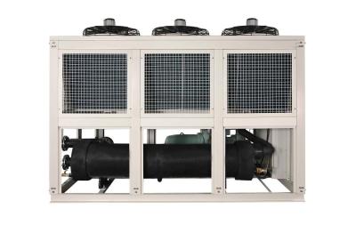 China 100 Ton Air Cooling Screw Chiller 100HP for Injection Molding - 328kW Cooling Capacity, 4400×1890×2720mm Dimensions for sale