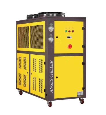 China 15HP 15 Ton Ultra Low Temperature Glycol Chiller System - Air Cooled Portable Industrial Cooling to -40°C for sale