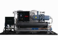 China 40HP 50-Ton Industrial Screw Chiller System | 380V Water-Cooled Package Unit with 143kW Cooling Capacity for sale
