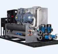 China 85HP Water Cooled Screw Chiller with 317.8 kW Cooling Capacity for Plastic Mold Temperature Control for sale