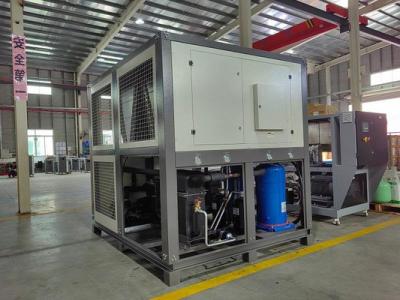China 30HP Water Cooled Industrial Chiller 102kW Cooling Capacity 1250kg Weight for Injection Molding for sale