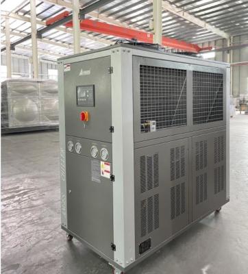 China 8Tr Air Cooled Scroll Portable Water Chiller with 22.7 kW Cooling Capacity and 1530×780×1630 mm Dimensions for sale