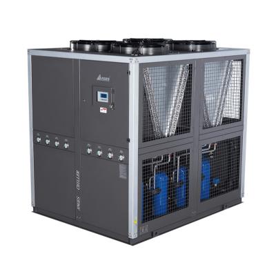 China Industrial Air Cooled Screw Chiller 40HP 120.4kW R407C for Food Beverage Packing for sale