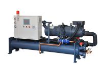 China 60HP Industrial Water-Cooled Screw Chiller System - 201.6 kW Cooling Capacity, 3300×2250×1883 mm Dimensions for sale