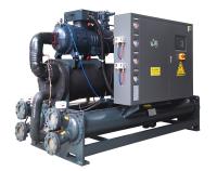 China 60HP Industrial Water Cooled Chiller System with 143kW Cooling Capacity and Semi-Hermetic Screw Compressor for sale