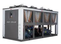 China Bitzer Screw Type Air Cooled Chiller R134a 75dB(A) PLC Controller for Plastics Industry for sale