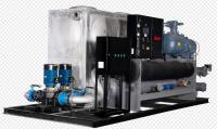 China 40HP Water Cooled Screw Chiller - 143kW Cooling Capacity, 41kW Power Input for Industrial Process Applications for sale