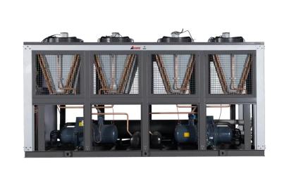 China PLC Controlled Air Cooled Industrial Water Chiller with Screw Compressor 10-330KW Capacity 380V/415V/440V for sale