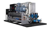 China 120hp Industrial Chiller Integrated System Semi Hermetic Screw Type for sale