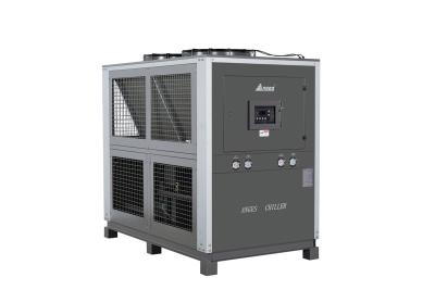 China Air Cooled Industrial Water Chiller 10-330KW Capacity with PLC Control and ≤65dB(A) Noise Level for sale