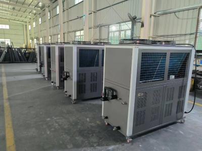 China Industrial Water Chiller 10-330KW Capacity with Copper Tube Condenser and -25℃ to +45℃ Operating Range for sale