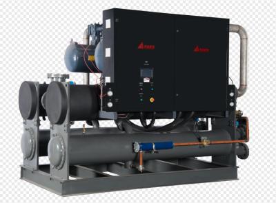 China 100HP Water Cooled Screw Chiller - 375.4 kW Cooling Capacity, 78 kW Power for Industrial Applications for sale