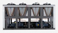 China Hanbell Screw Type Chiller 500kW Air Cooled with PLC Controller for Industrial Cooling Applications for sale