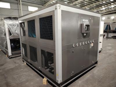 China 50TR Air Cooled Industrial Chiller 140.9 kW Cooling Capacity 45.52 kW Power for Extrusion Machines for sale
