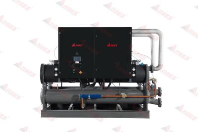 China IP54 Water Cooled Screw Chiller 150 Ton Shell and Tube Evaporator 220~480V for sale