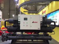 China Water Cooled Screw Chiller 403KW 220-480V R134A R22 R407C R410A Industrial Cooling for sale