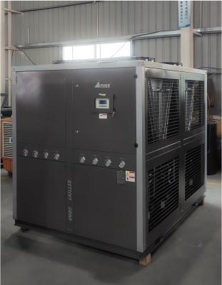 China 50Ton Air Cooled Water Chiller Glycol Chiller 175kW Four Scroll Compressors Industrial Chiller for sale