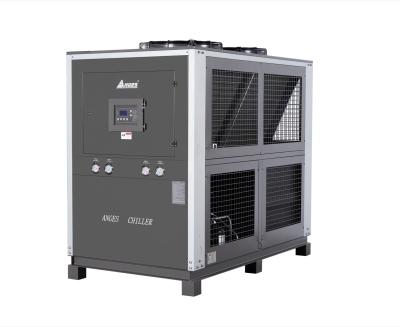 China 20HP Glycol Chiller 72kW Industrial Scroll Type Air Cooled Water Chiller with 2200mm Dimensions for sale