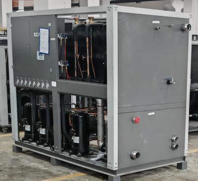 China 40HP Water Cooled Scroll Chiller 130kW Industrial Cooling System for Injection Molding Machine for sale