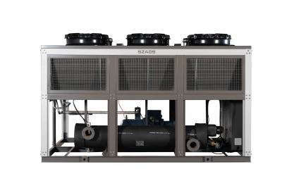 China 100RT Air Cooled Screw Chiller The Perfect Solution for Energy-Saving Refrigeration Needs for sale