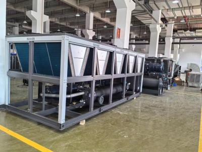 China 150HP Air Cooled Screw Chiller 451.2kw Industrial Process Water Chiller for Injection Molding for sale