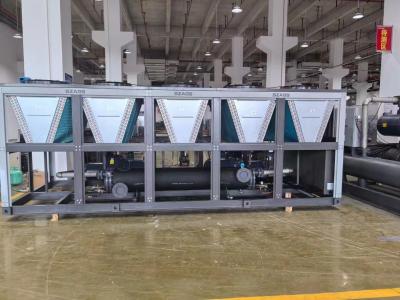 China 150HP Air Cooled Screw Compressor Chiller 107 Ton Industrial Cooling Machine for Sheet Extruder for sale