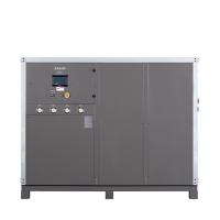 China 50hp Water Cooled Chiller 165.6kW Stainless Steel Tank Coil Evaporator for Chemical Cooling for sale