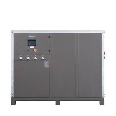 China 50hp Water Cooled Chiller 165.6kW Stainless Steel Tank Coil Evaporator for Chemical Cooling for sale