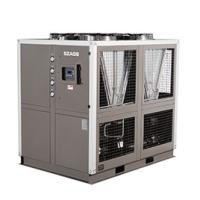 China 20-Ton Air Cooled Industrial Chiller 61kW Cooling Capacity 2000×1130×1820mm Dimensions for Plastic Molding for sale
