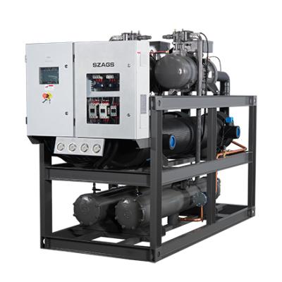 China 140HP Water-Cooled Screw Chiller 380V 50Hz with 531.8kW Cooling Capacity and 91.5m³/h Flow Rate for sale