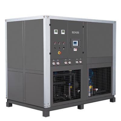 China PET Blow Molding Industrial Chiller System with 3-Temperature Water Output - 44.37 to 146.96 kW Cooling Capacity for sale