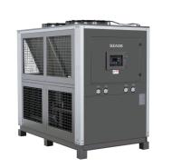 China 20HP Air-Cooled Glycol Chiller with 60.2 kW Cooling Capacity and Scroll Compressor for Industrial Applications for sale