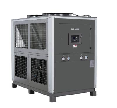 China 20HP Air-Cooled Glycol Chiller with 60.2 kW Cooling Capacity and Scroll Compressor for Industrial Applications for sale